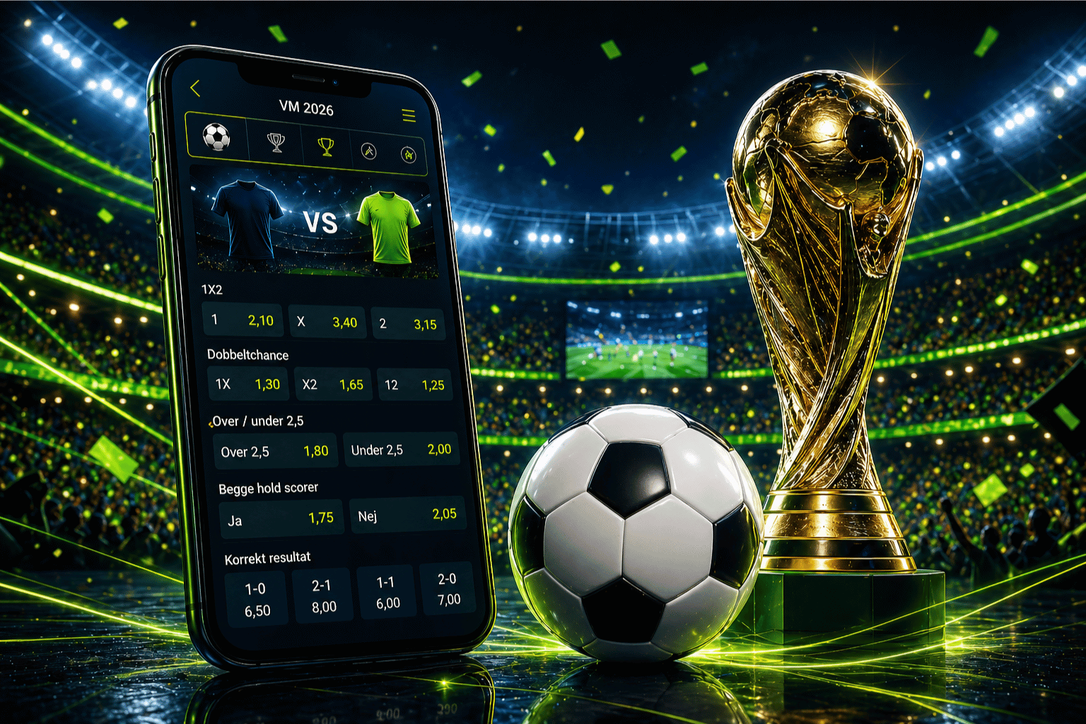 VM 2026 odds, markeder og betting guide