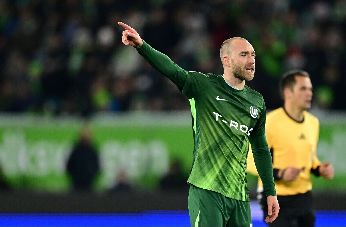Eriksen med nyt oplæg i vigtig Wolfsburg-sejr