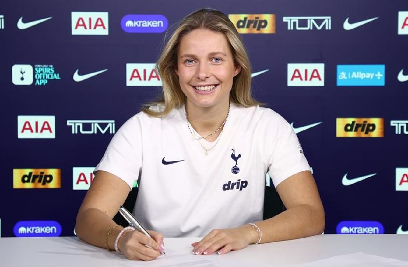 Olivia Holdt fik drømmedebut for Tottenham