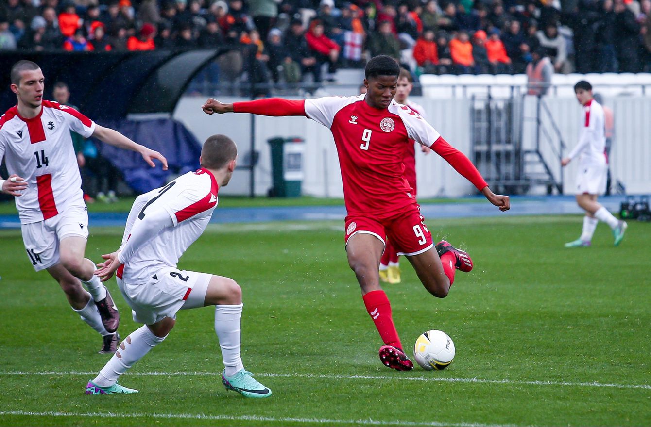 U20-landsholdet hentede to point fra pletten
