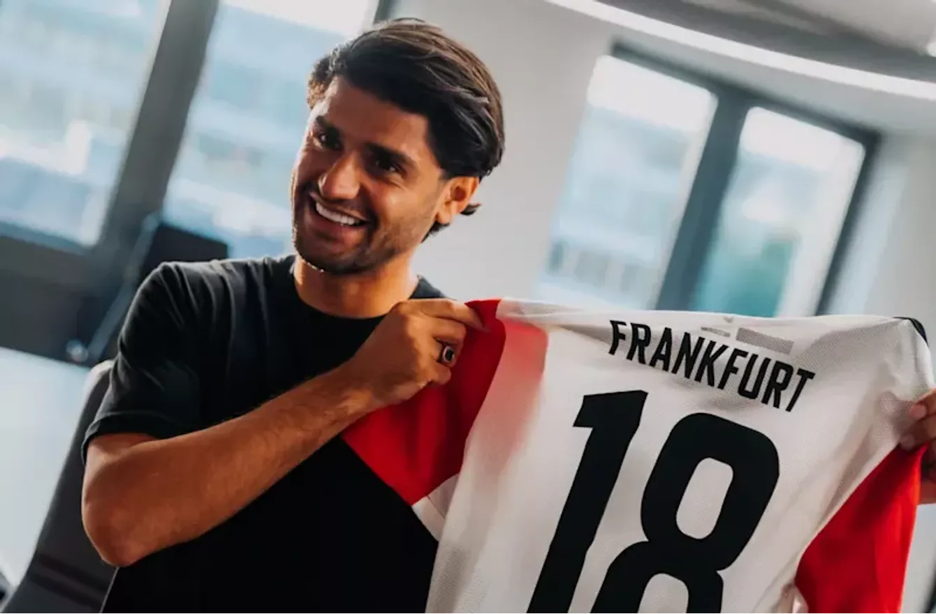 Dahoud meldes færdig i Frankfurt