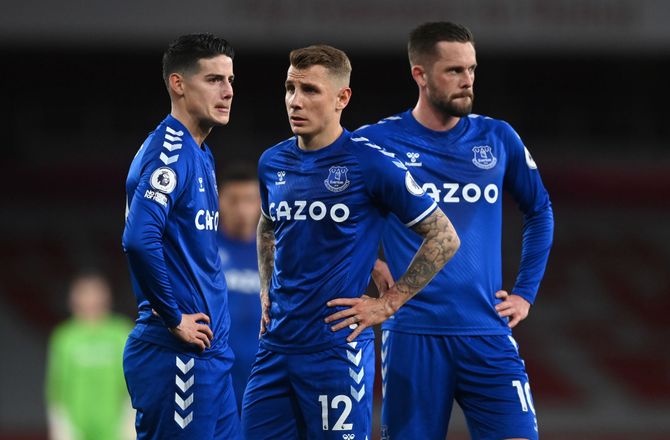 James om Everton-exit: Jeg var for gammel